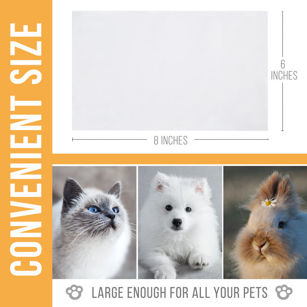 Prime Pets 600 Count Dog Grooming Wipes, Pet Cleaning Deodorizing Wipe ...